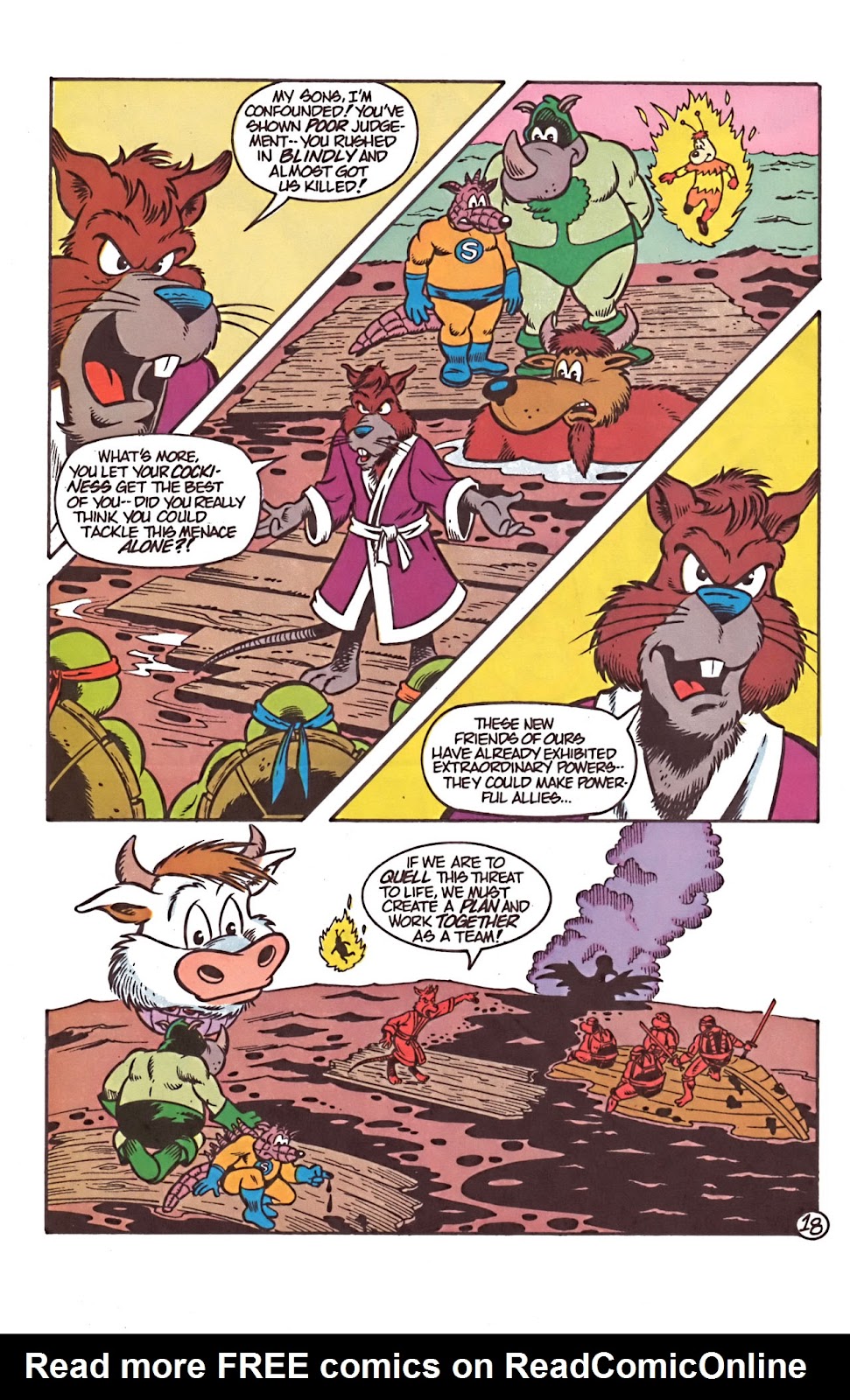 Read online Teenage Mutant Ninja Turtles Meet The Conservation Corps ...