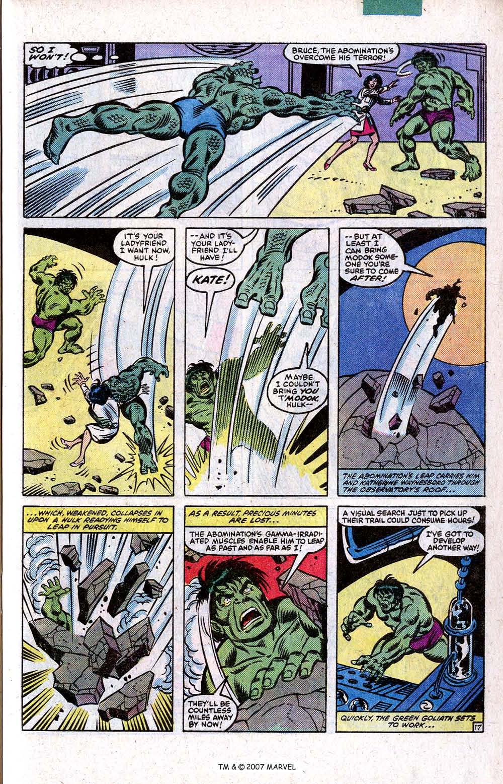 Read online The Incredible Hulk (1968) comic - Issue #289