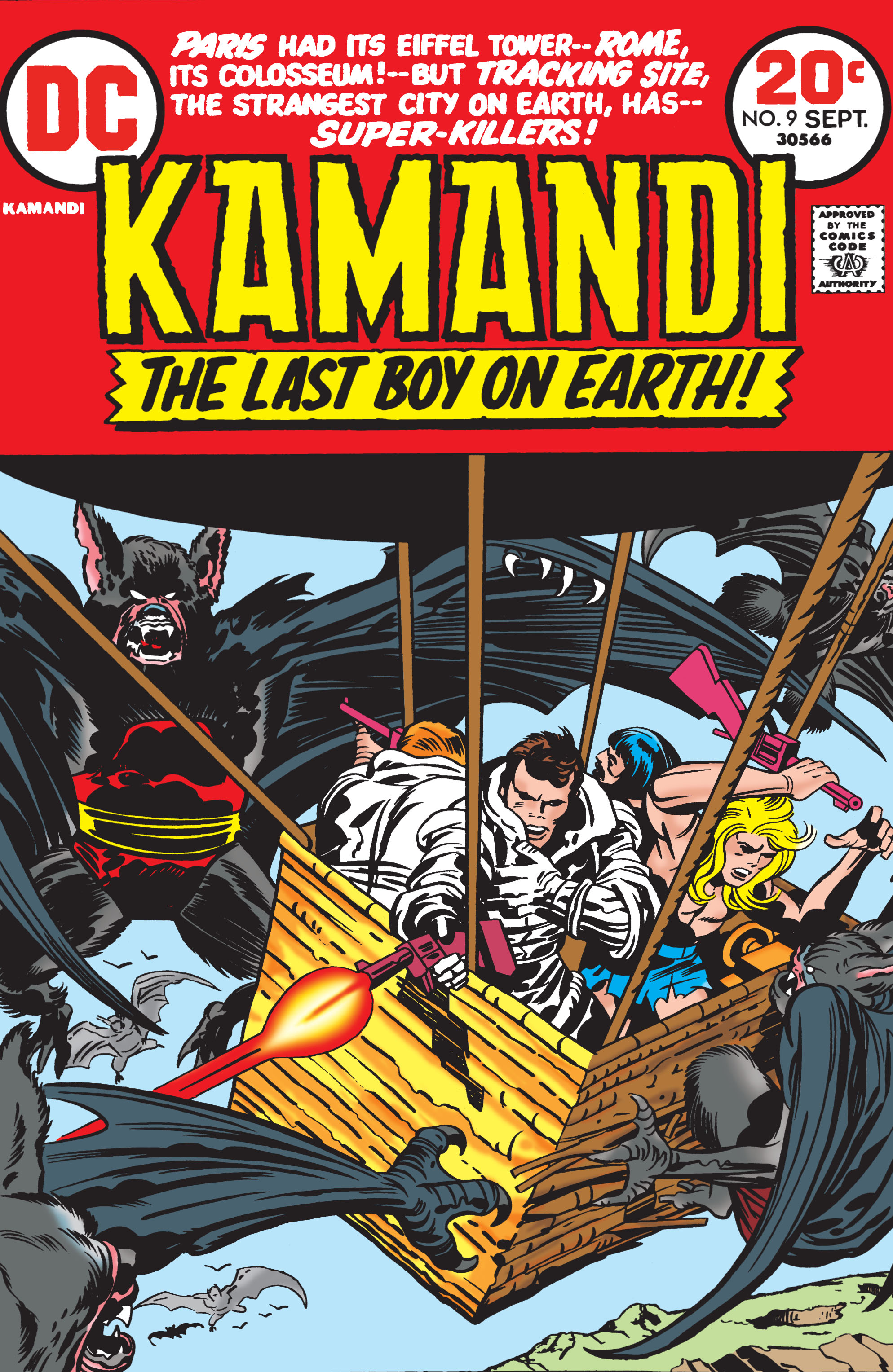 Read online Kamandi, The Last Boy On Earth comic - Issue #9