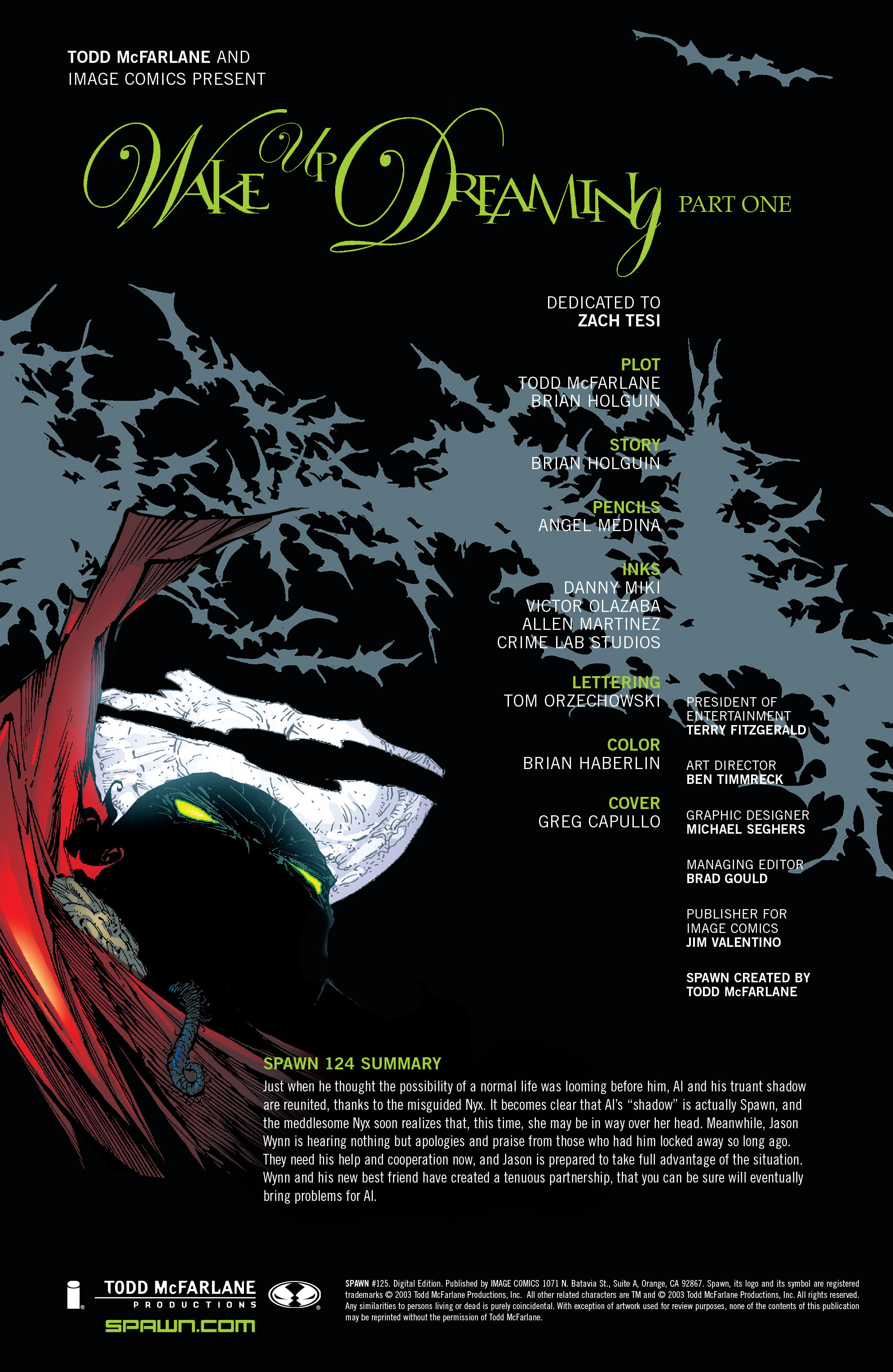 Read online Spawn comic - Issue #125