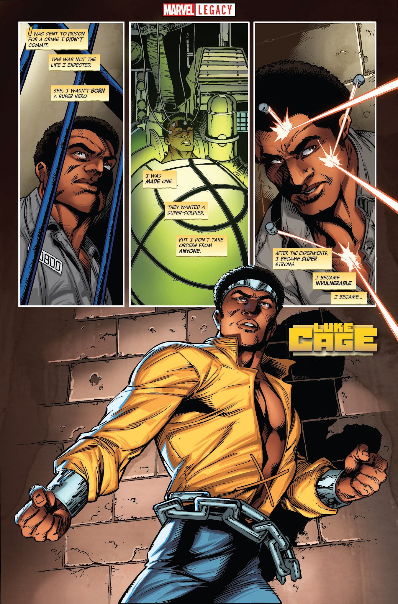 Luke Cage Issue Luke Cage Marvel Legacy Primer Pages | Read Luke Cage ...