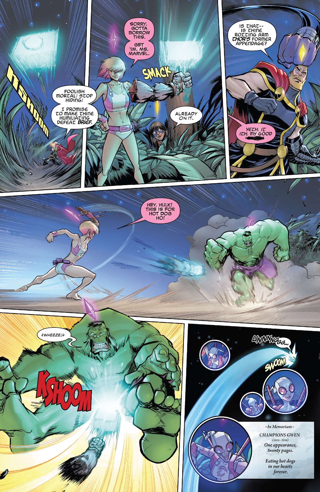 Read online Gwenpool Strikes Back comic - Issue #4