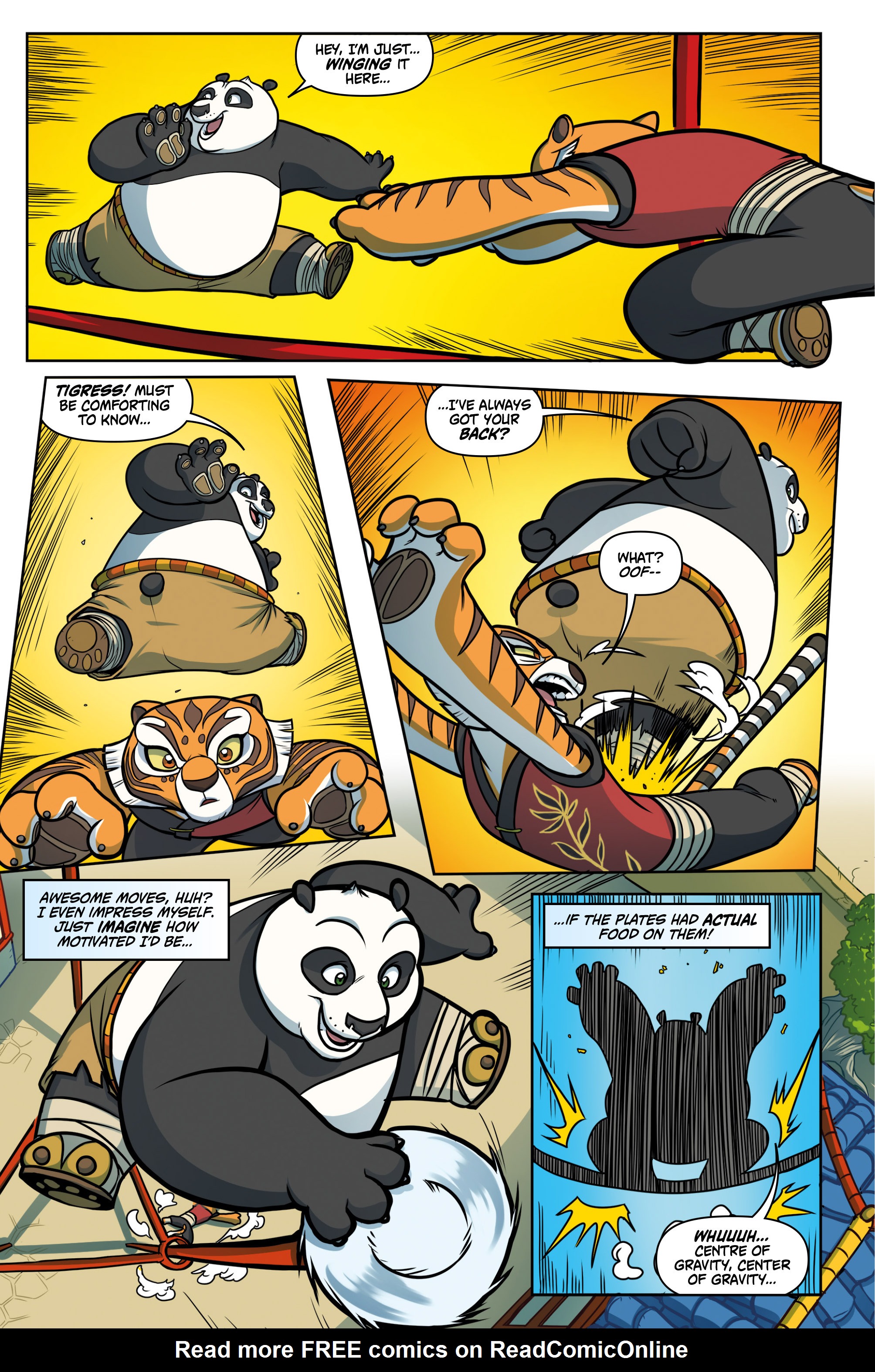 Read online DreamWorks Kung Fu Panda comic - Issue #3