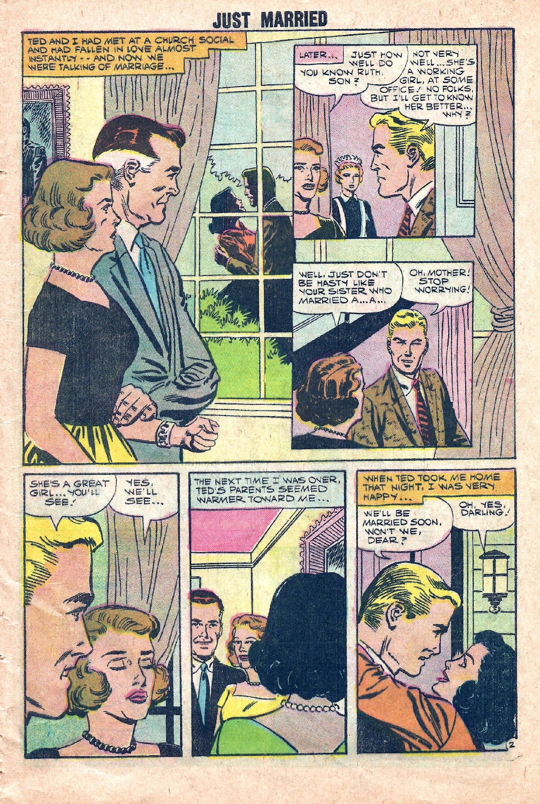 Read online Just Married comic - Issue #6