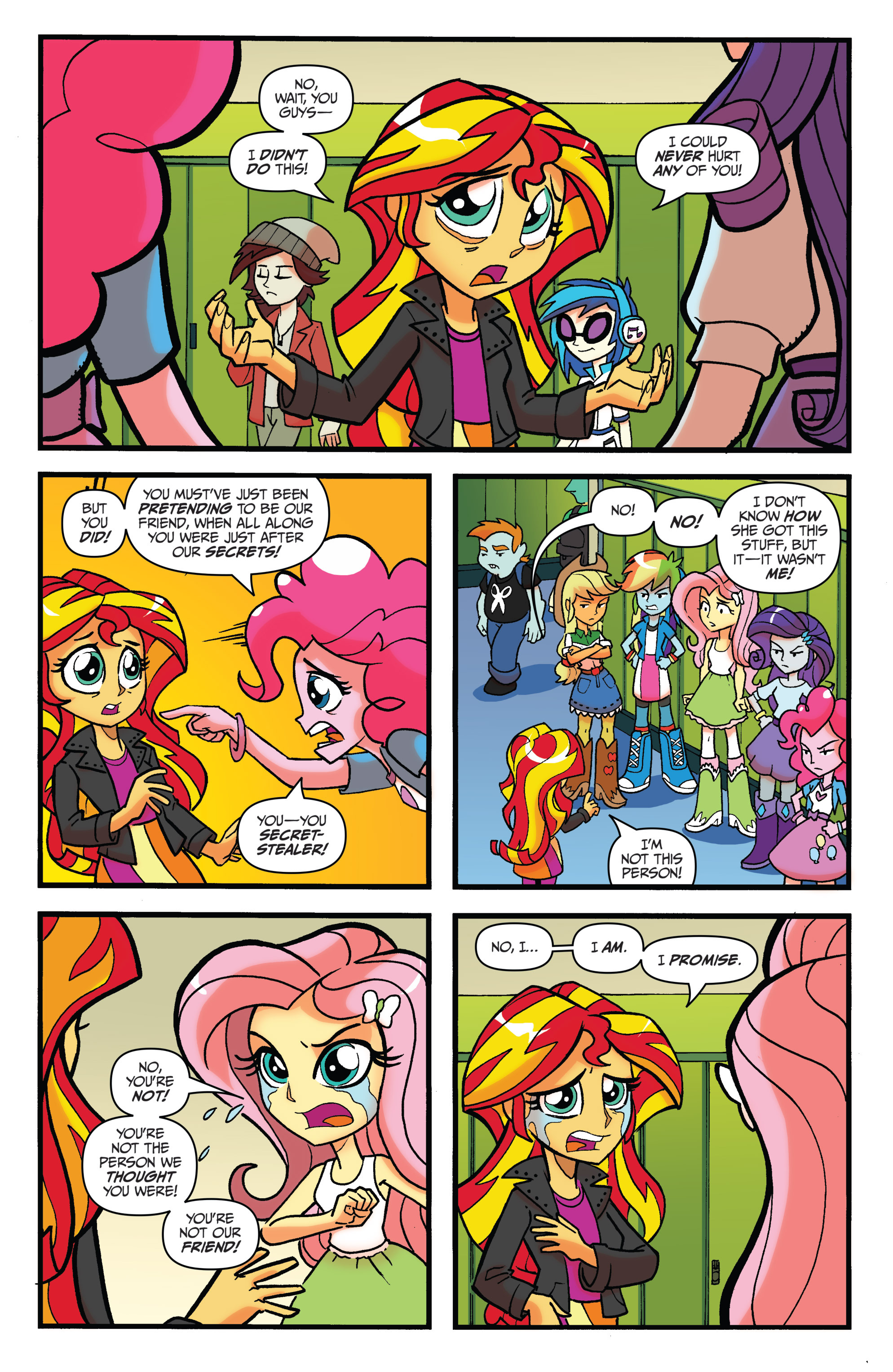 Read online My Little Pony: Equestria Girls Holiday Special 2014 comic ...