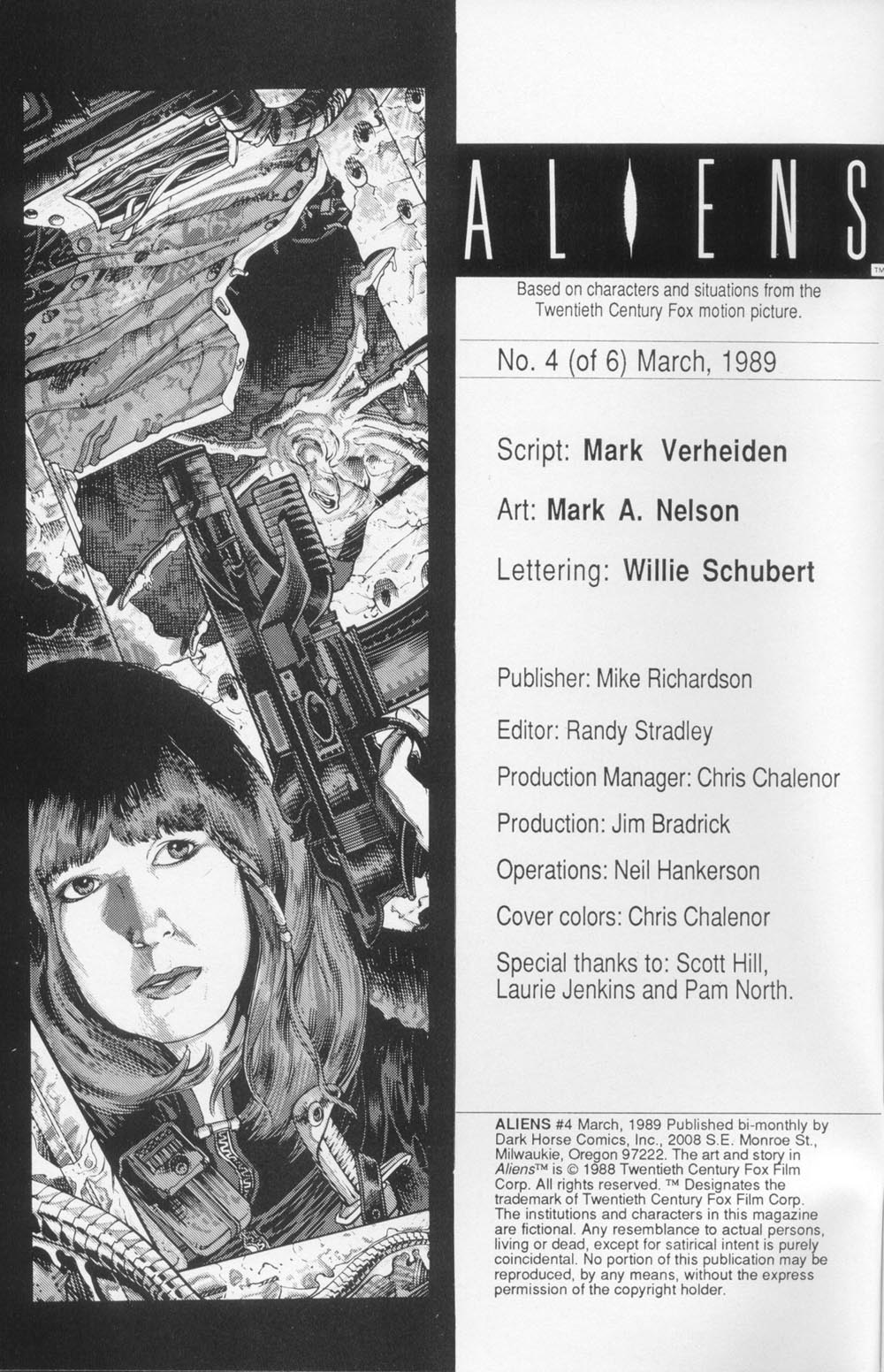 Read online Aliens (1988) comic - Issue #4