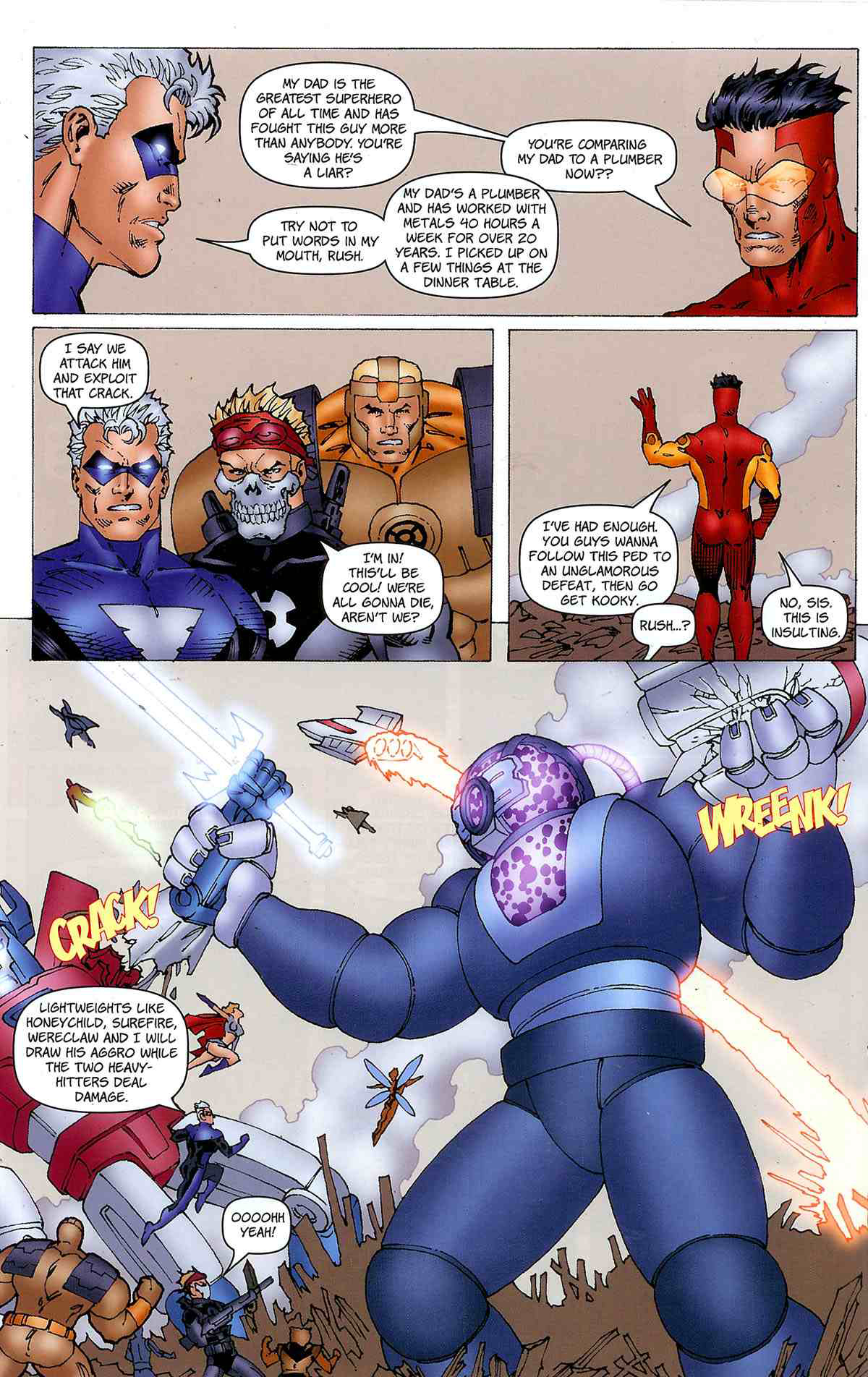 Read online Hyper-Actives comic - Issue #3