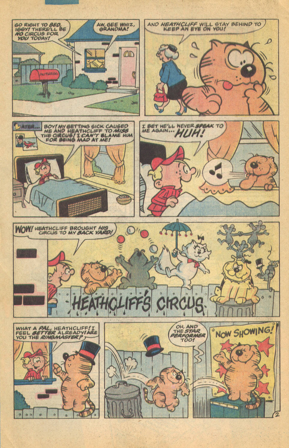 Read online Heathcliff comic - Issue #4