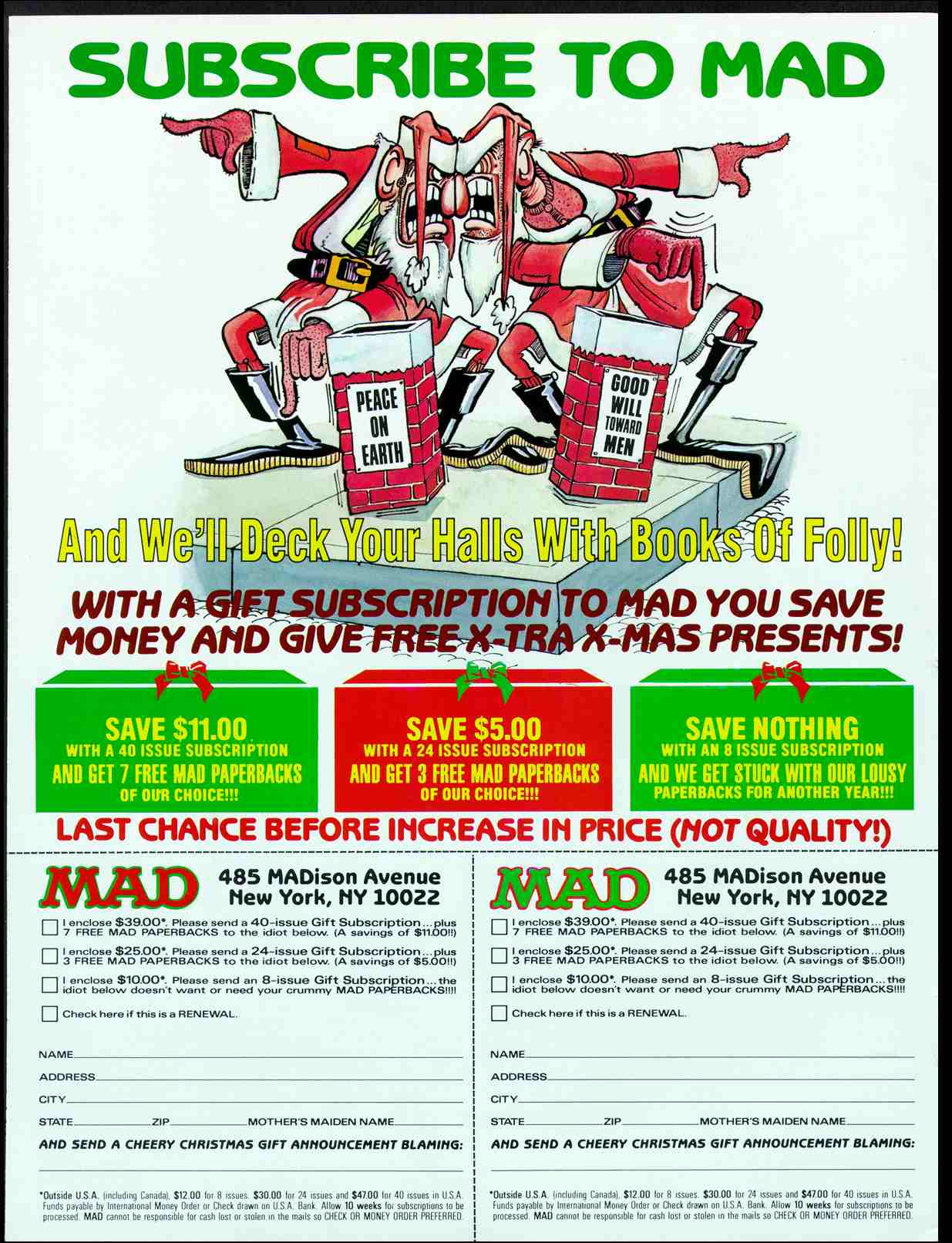 Read online MAD comic - Issue #260