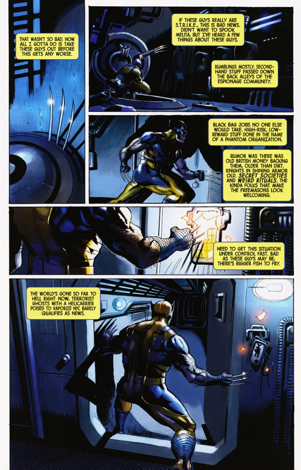 Read online Fear Itself: Wolverine comic - Issue #1