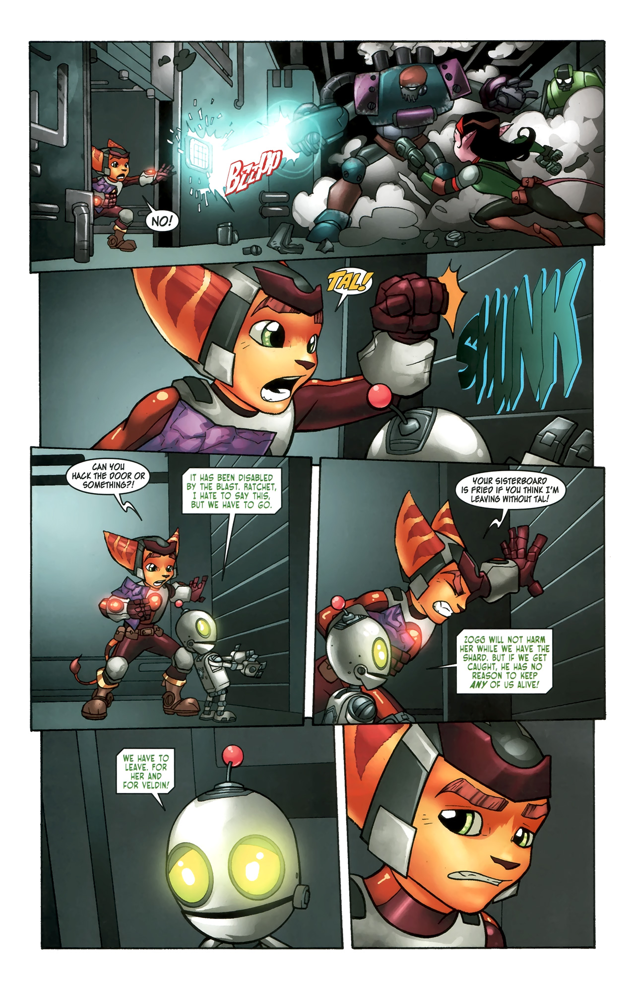Read online Ratchet & Clank comic - Issue #4