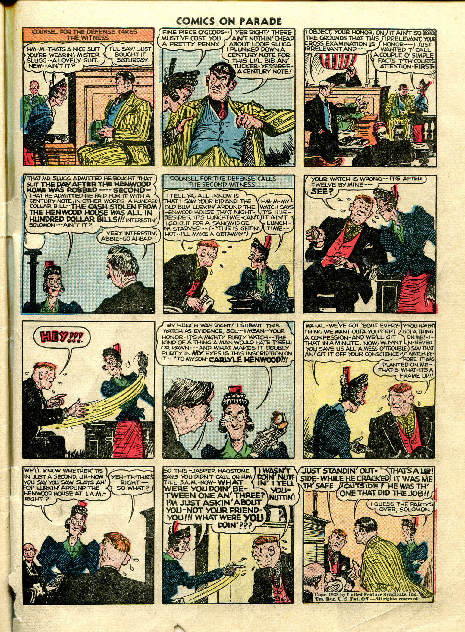 Comics on Parade #008 | Read All Comics Online