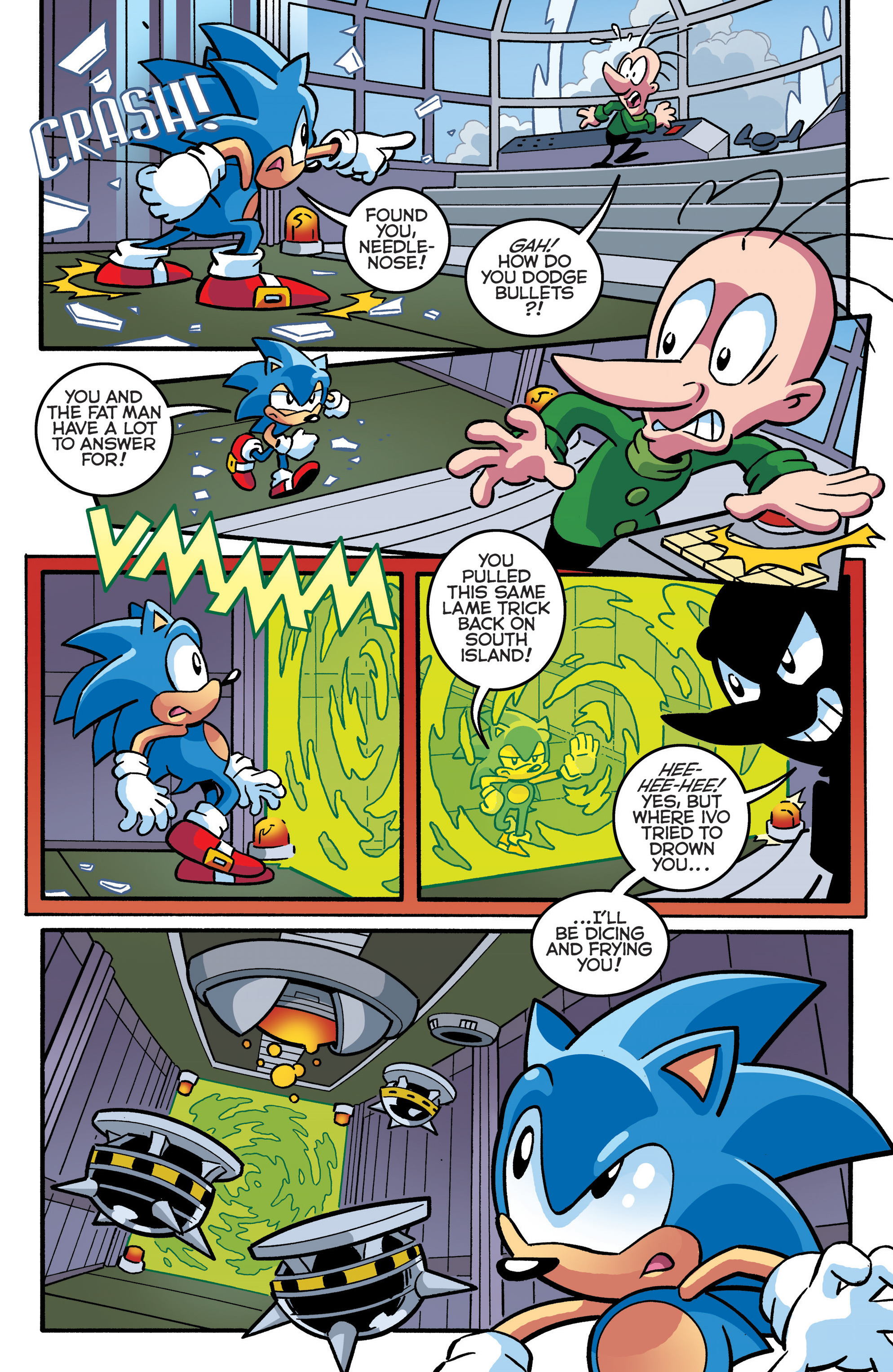 Read online Sonic The Hedgehog comic - Issue #289