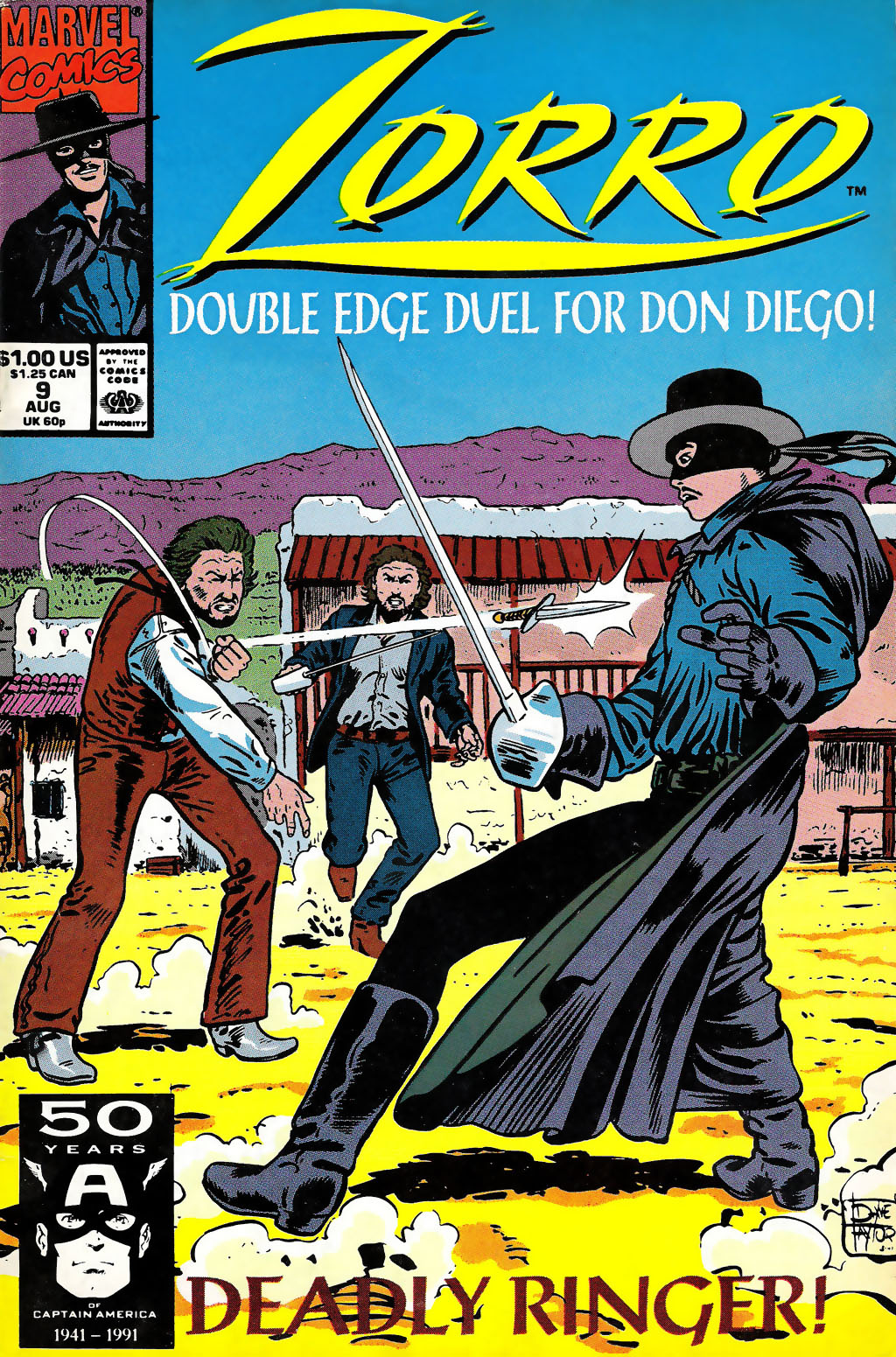 Read online Zorro (1990) comic - Issue #9