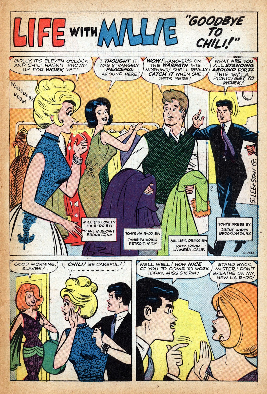 Read online Life With Millie comic - Issue #18